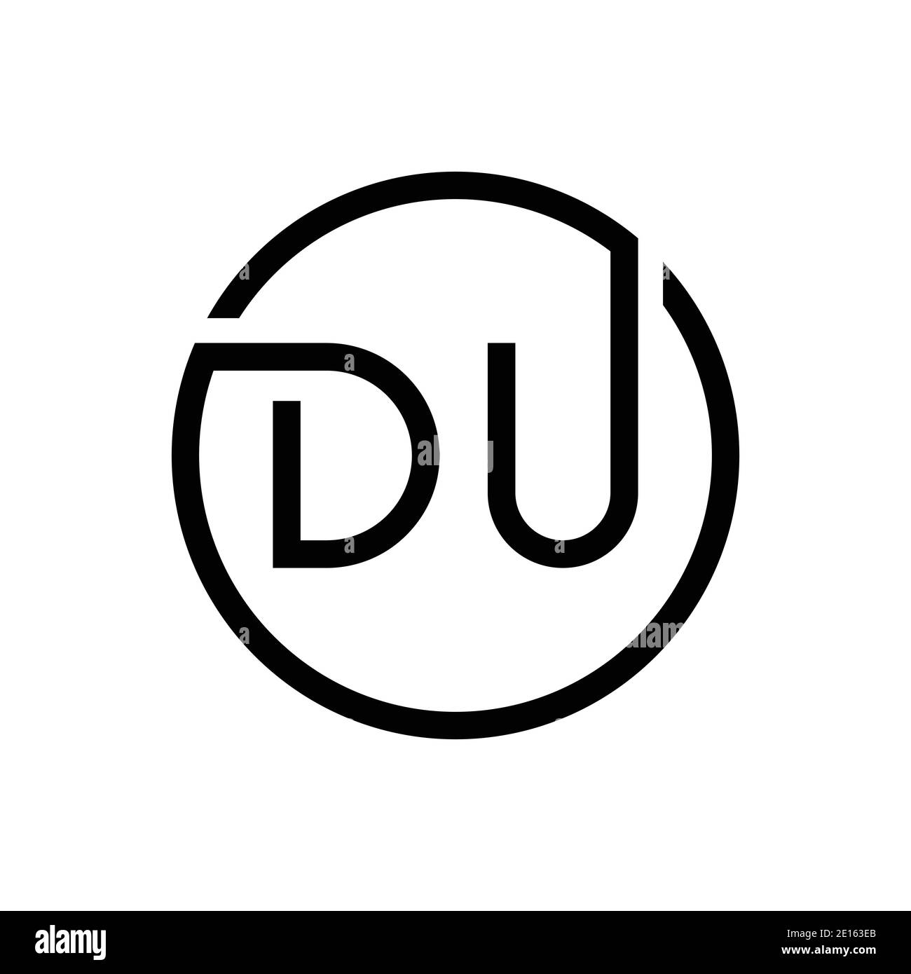 Initial DU Letter Logo Creative Typography Vector Template. Creative ... Initial DU Letter Logo Creative Typography Vector Template. Creative ...