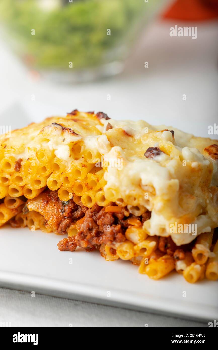 Pastitsio hi-res stock photography and images - Alamy