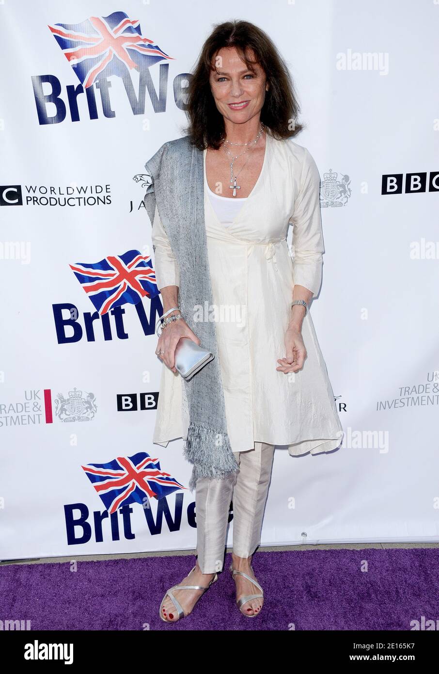 Jacqueline Bissett attends the kicking off the fifth annual BritWeek at ...