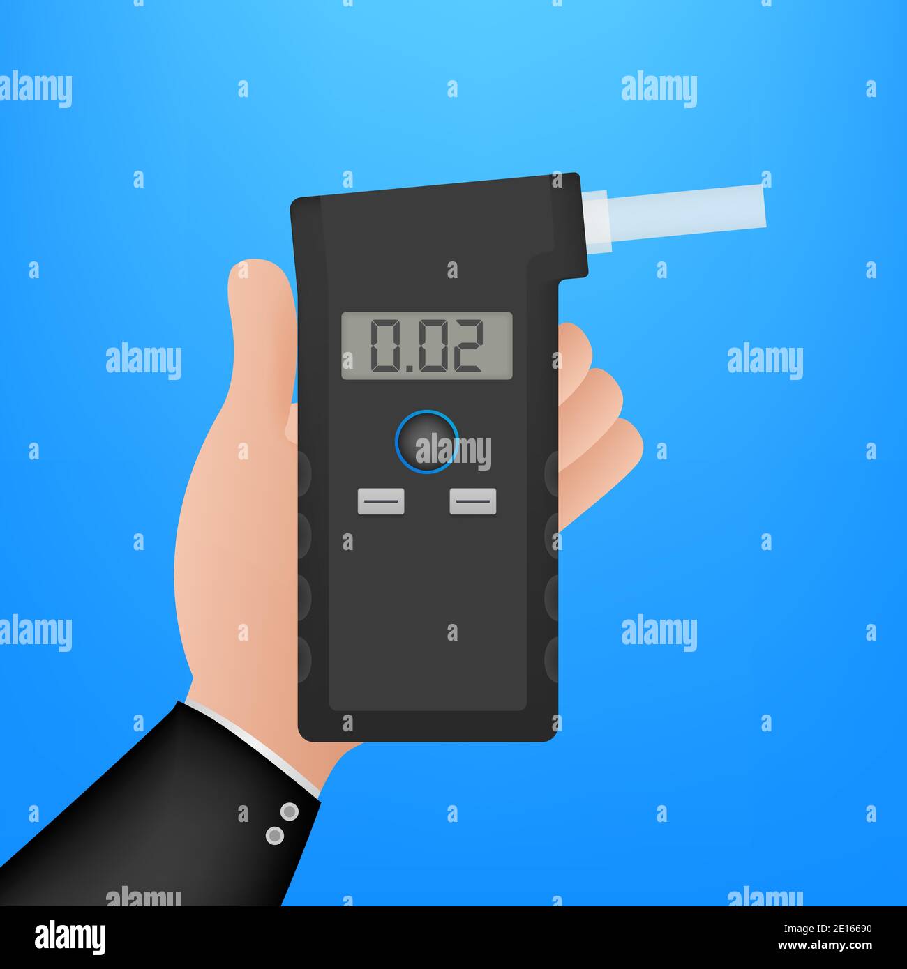 Cartoon stun gun. Protection symbol. Vector stock illustration Stock ...