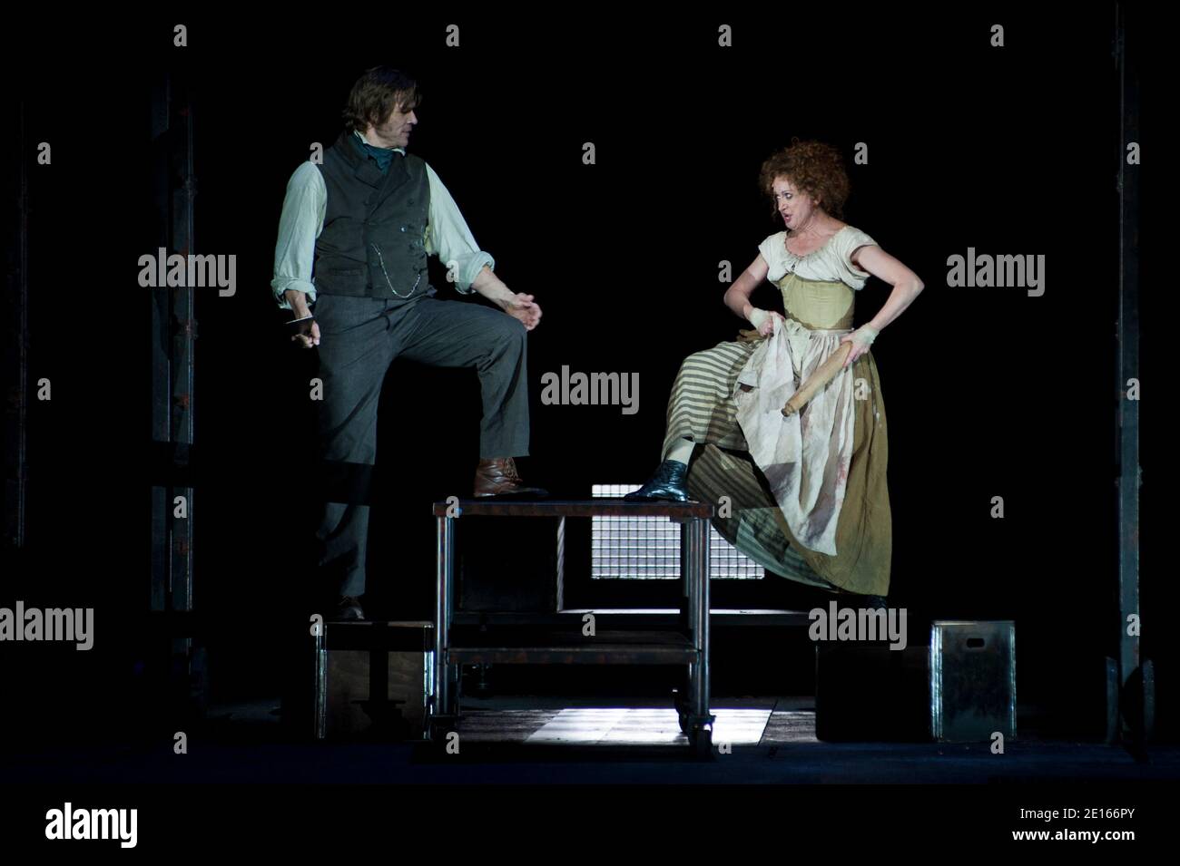 Stephen Sondheim's Broadway musical 'Sweeney Todd' directed by Lee ...