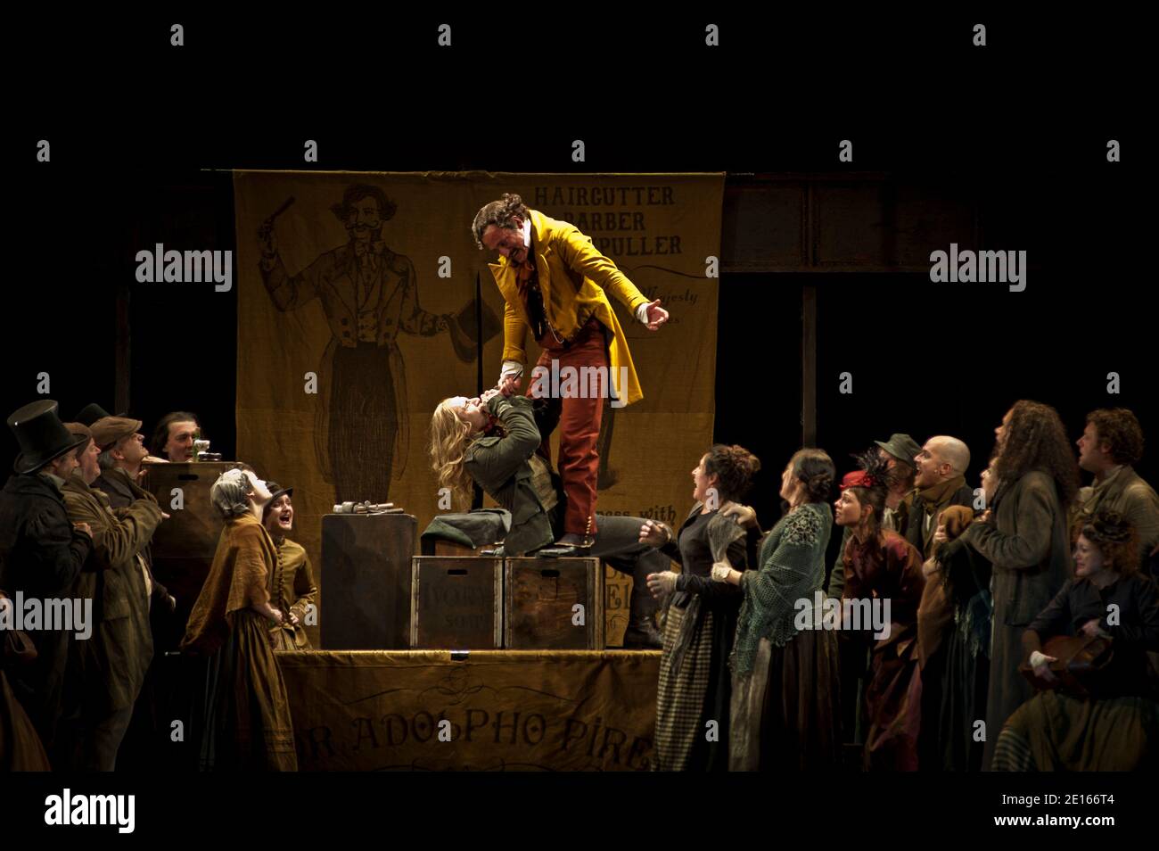 Stephen Sondheim's Broadway musical 'Sweeney Todd' directed by Lee ...