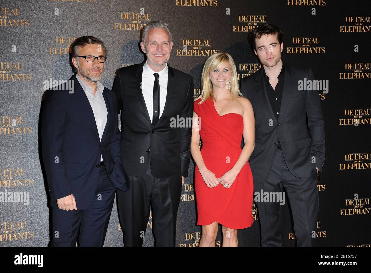 Christoph Waltz, Francis Lawrence, Reese Witherspoon and Robert ...