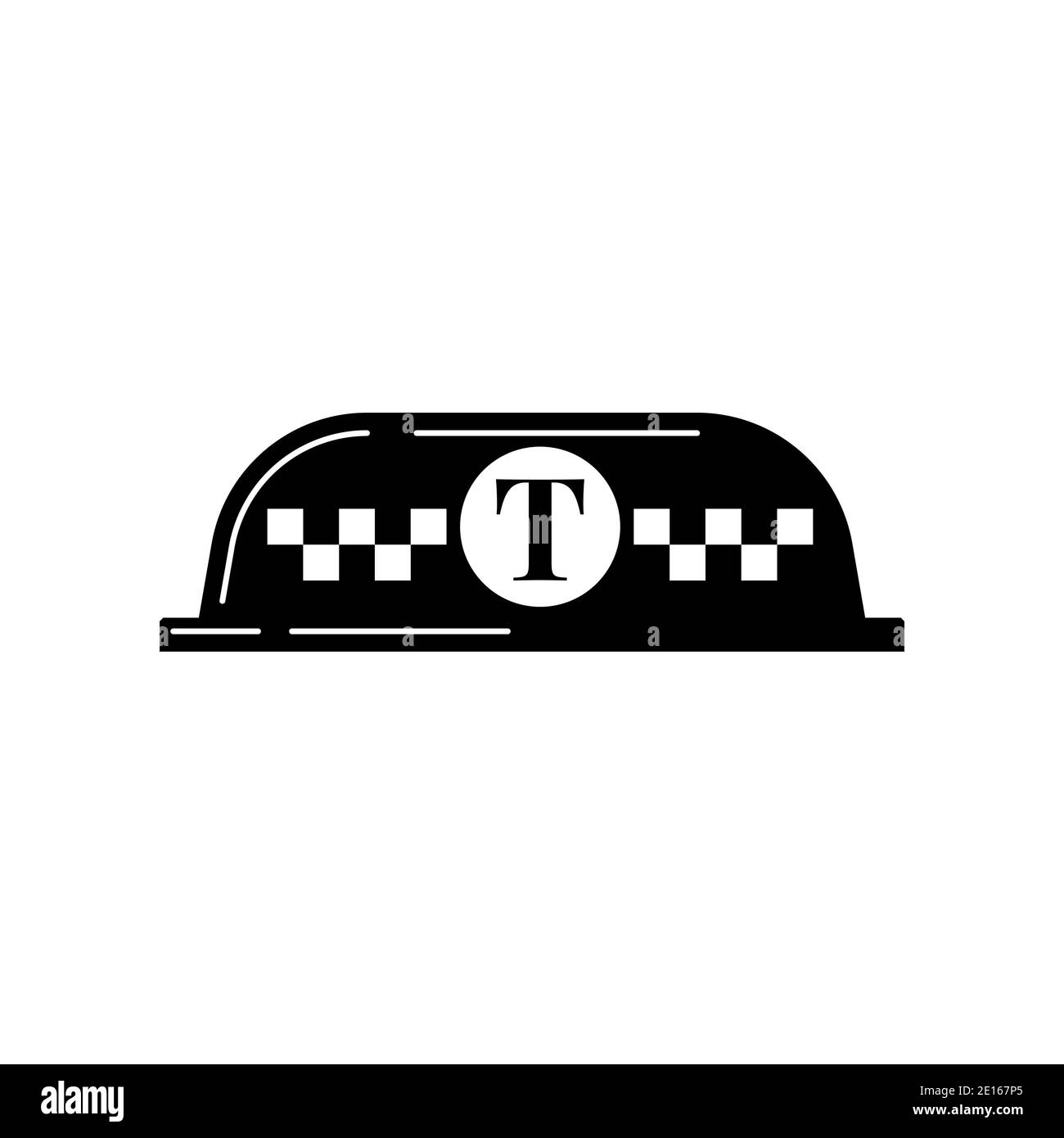 Taxi sign on Stock Vector Images - Alamy