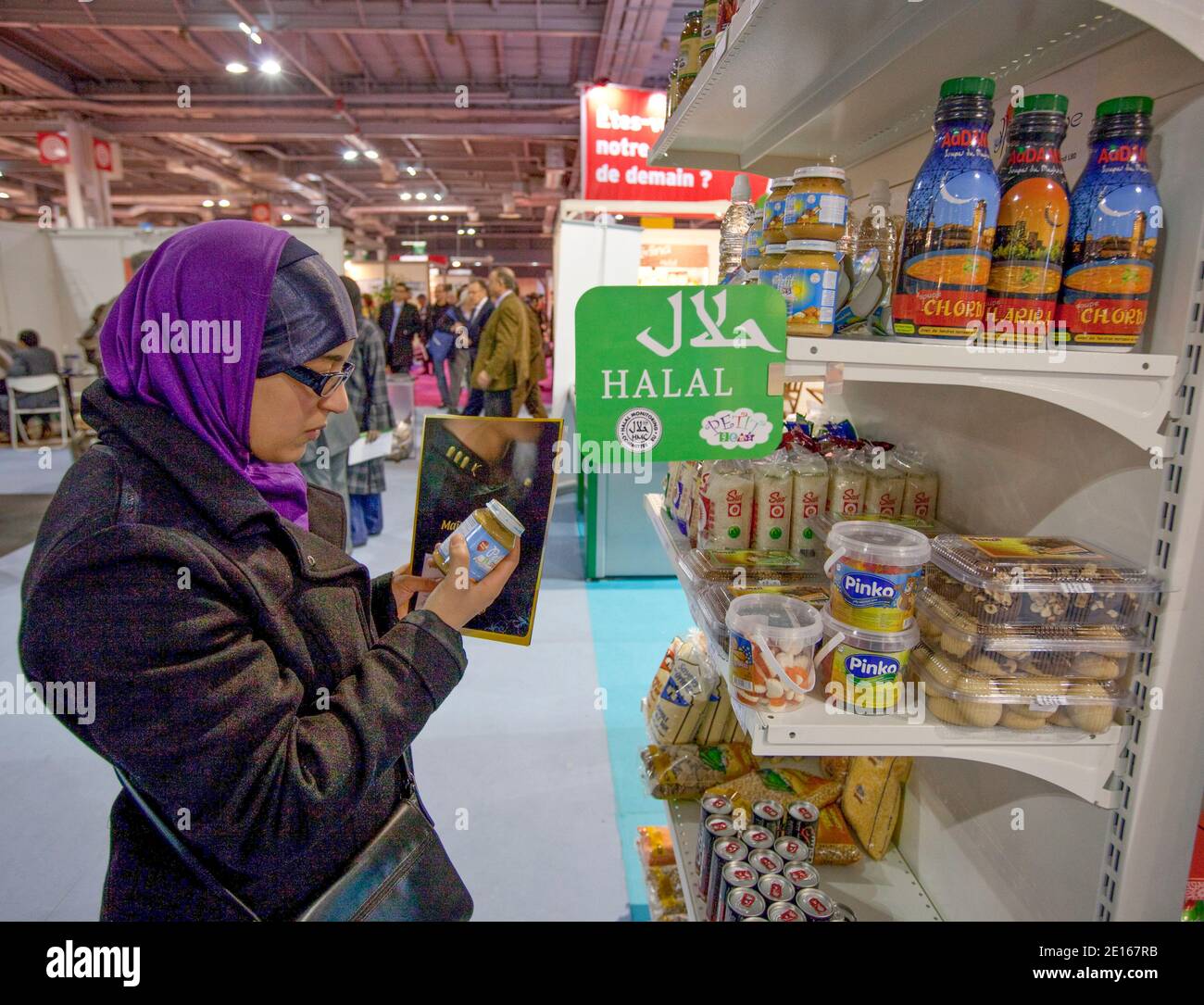 HALAL EXPO ,HALAL FOOD, PARIS Stock Photo - Alamy