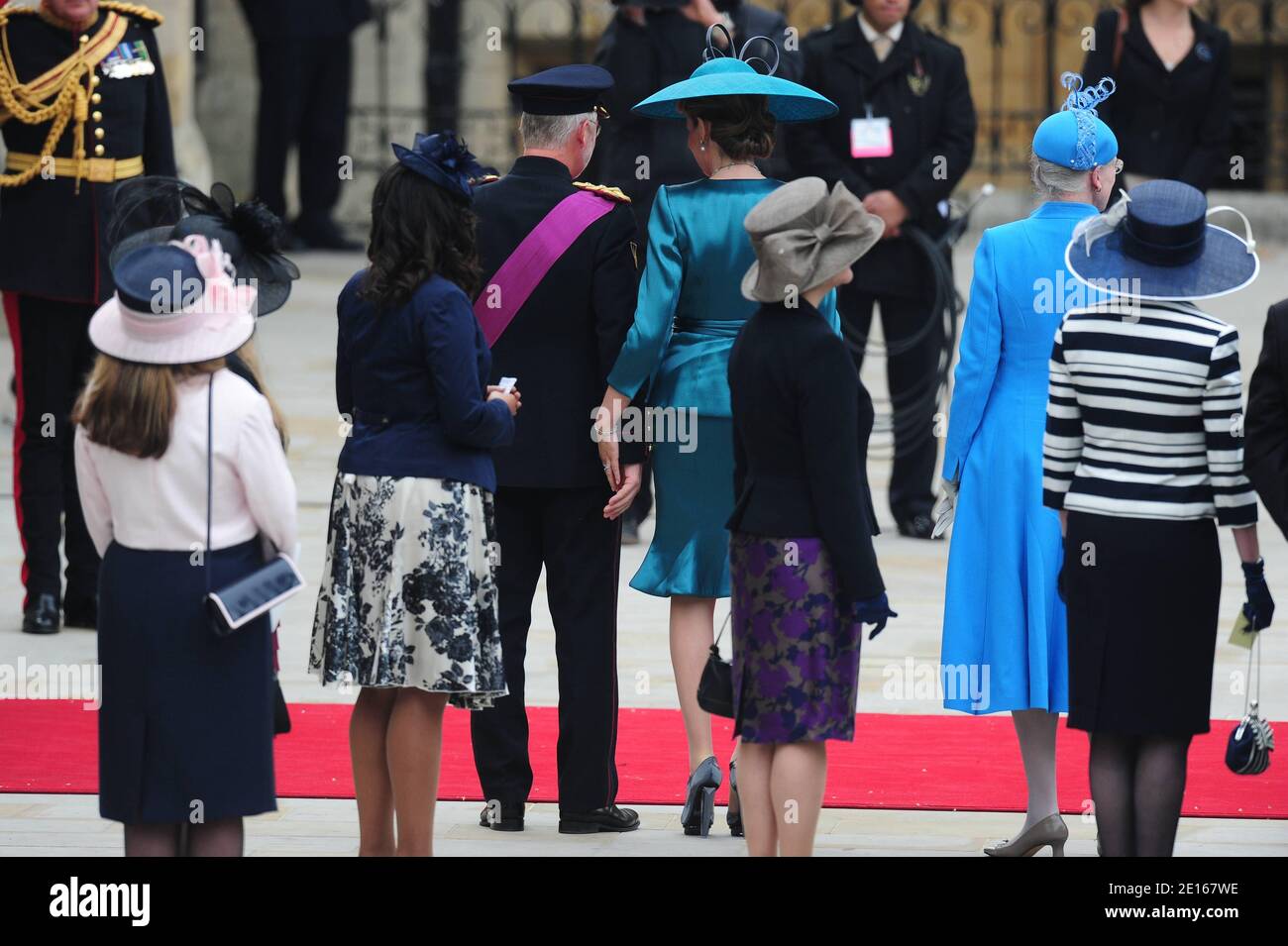 Queen Sofia of Spain, Crown Prince Philippe and Princess Mathilde of ...