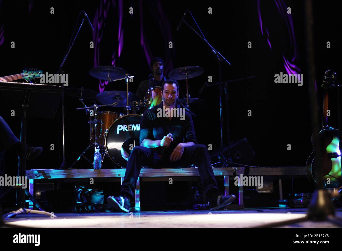 EXCLUSIVE. Michael Moreno ( Jean Reno's son) performs live at le ...