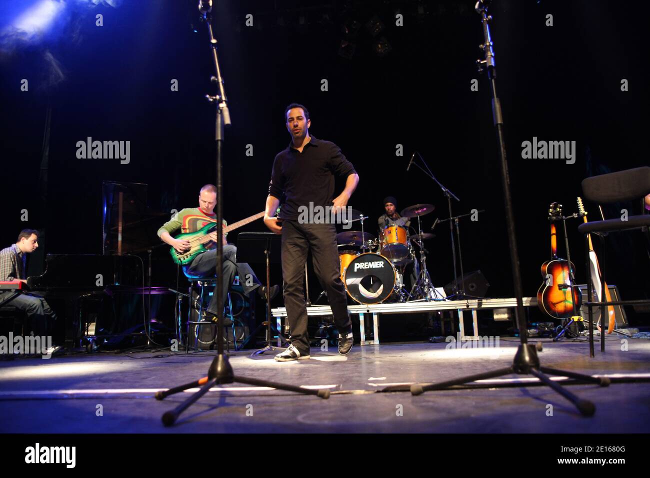 EXCLUSIVE. Michael Moreno ( Jean Reno's son) performs live at le ...