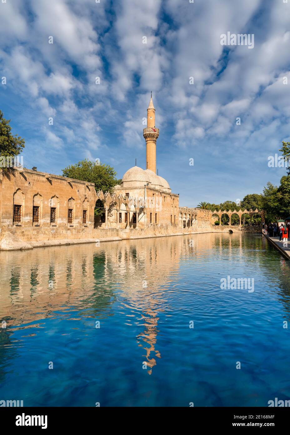 Sanli Urfa, Turkey: September 12 2020: Halil-ur Rahman Mosque and Holy ...