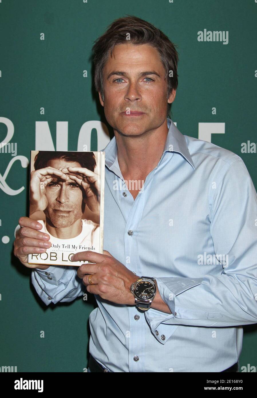 Rob Lowe sign's his new Book titled Stories I Only Tell My Friends at ...