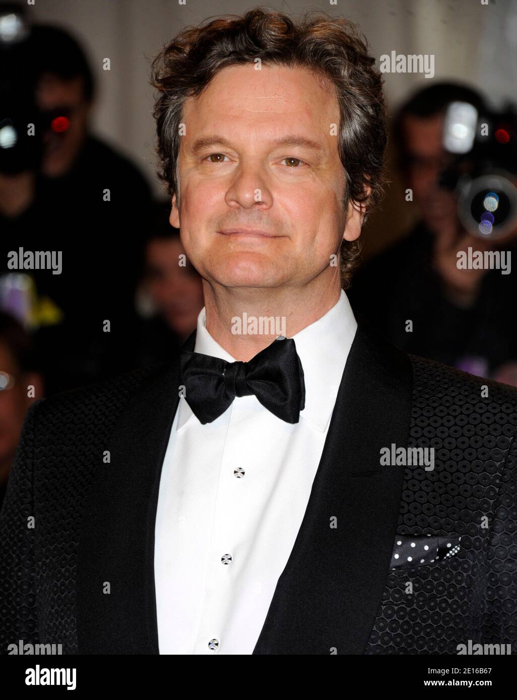 Colin Firth arrives at the 2011 Costume Institute Gala celebrating the ...