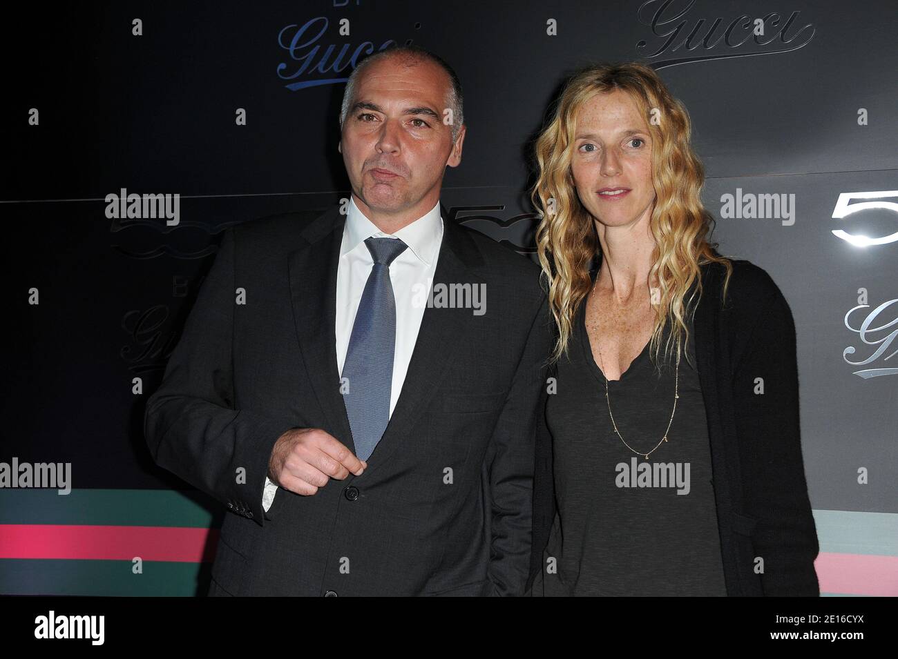 Christophe Bertoncini (Director General of Fiat France) and Sandrine ...