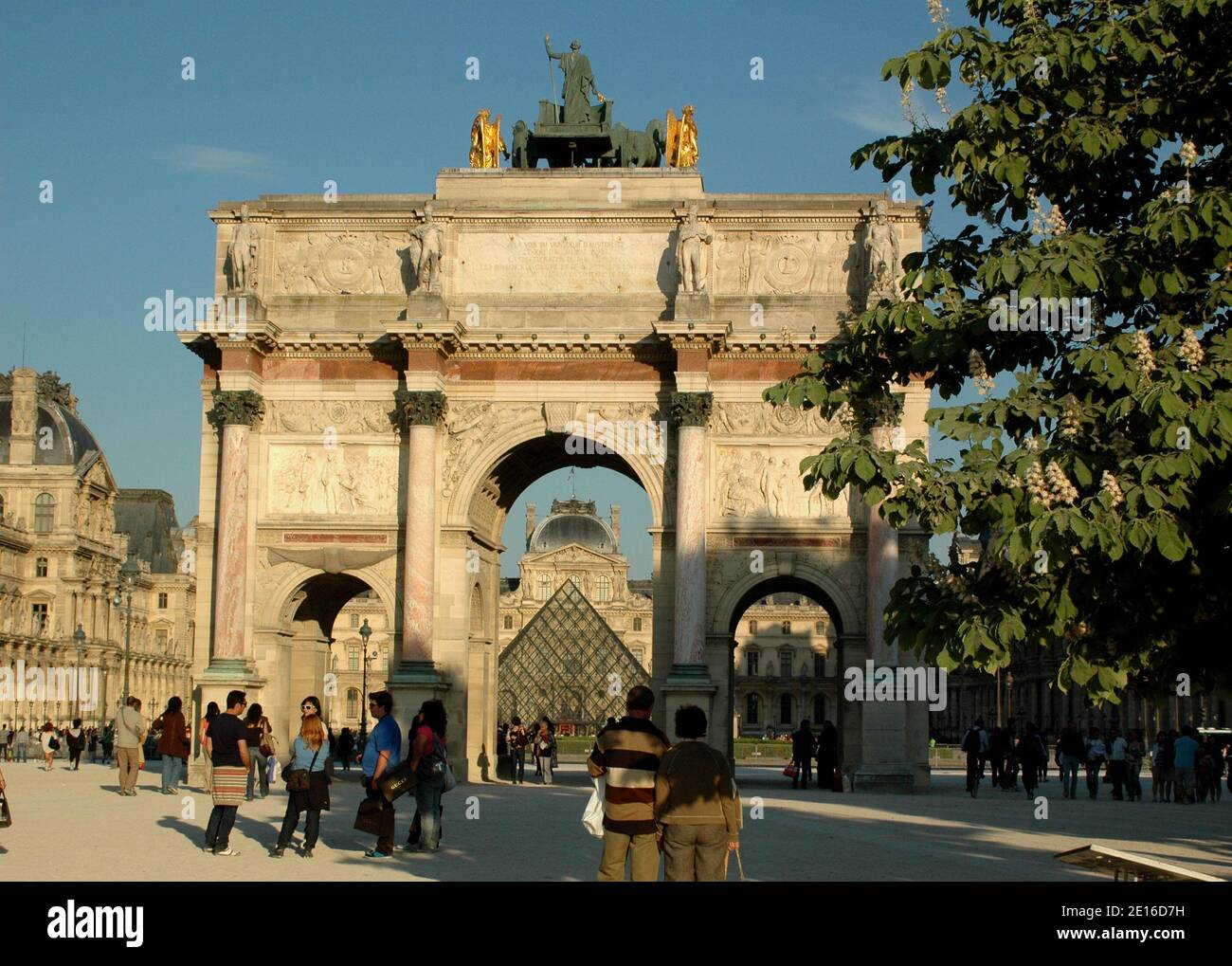 General view of the Tuileries Garden in Paris, France on May 1, 2011 ...
