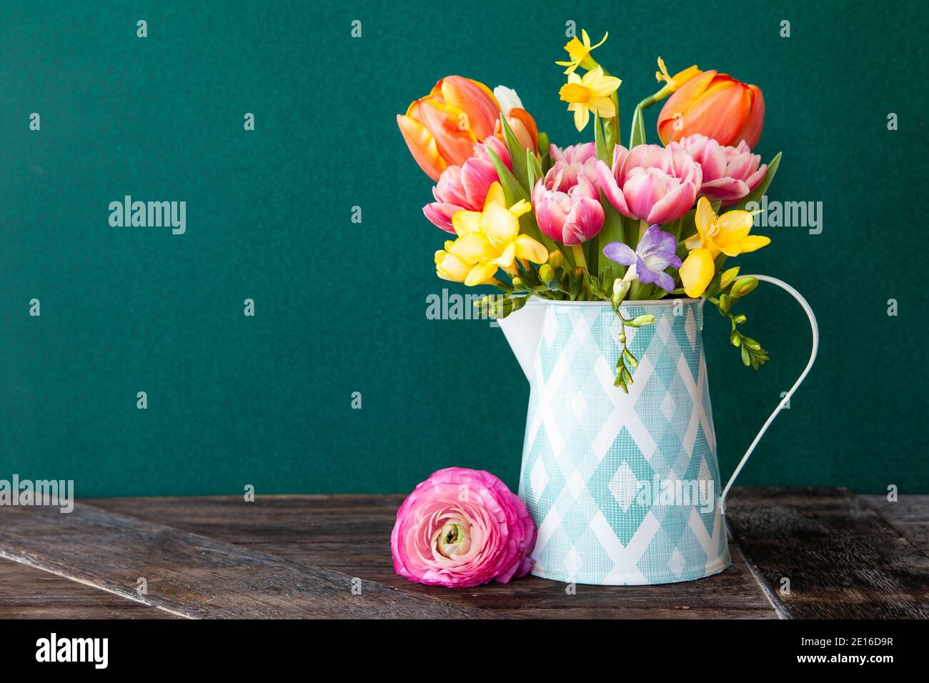 Colorful Spring Flowers Stock Photo - Alamy