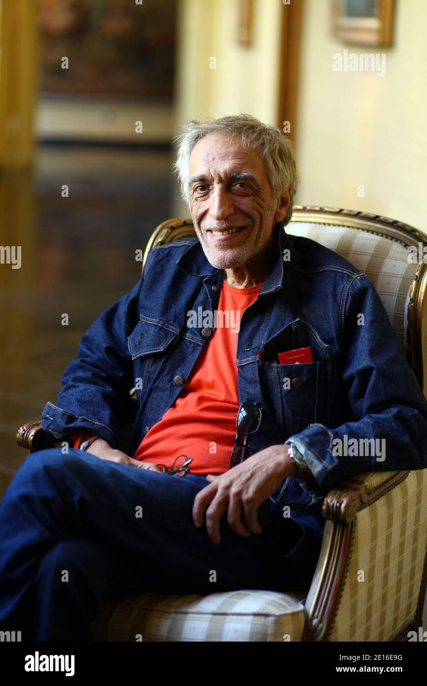 French actor Gerard Darmon attends a preview of the film 'Low Cost in ...