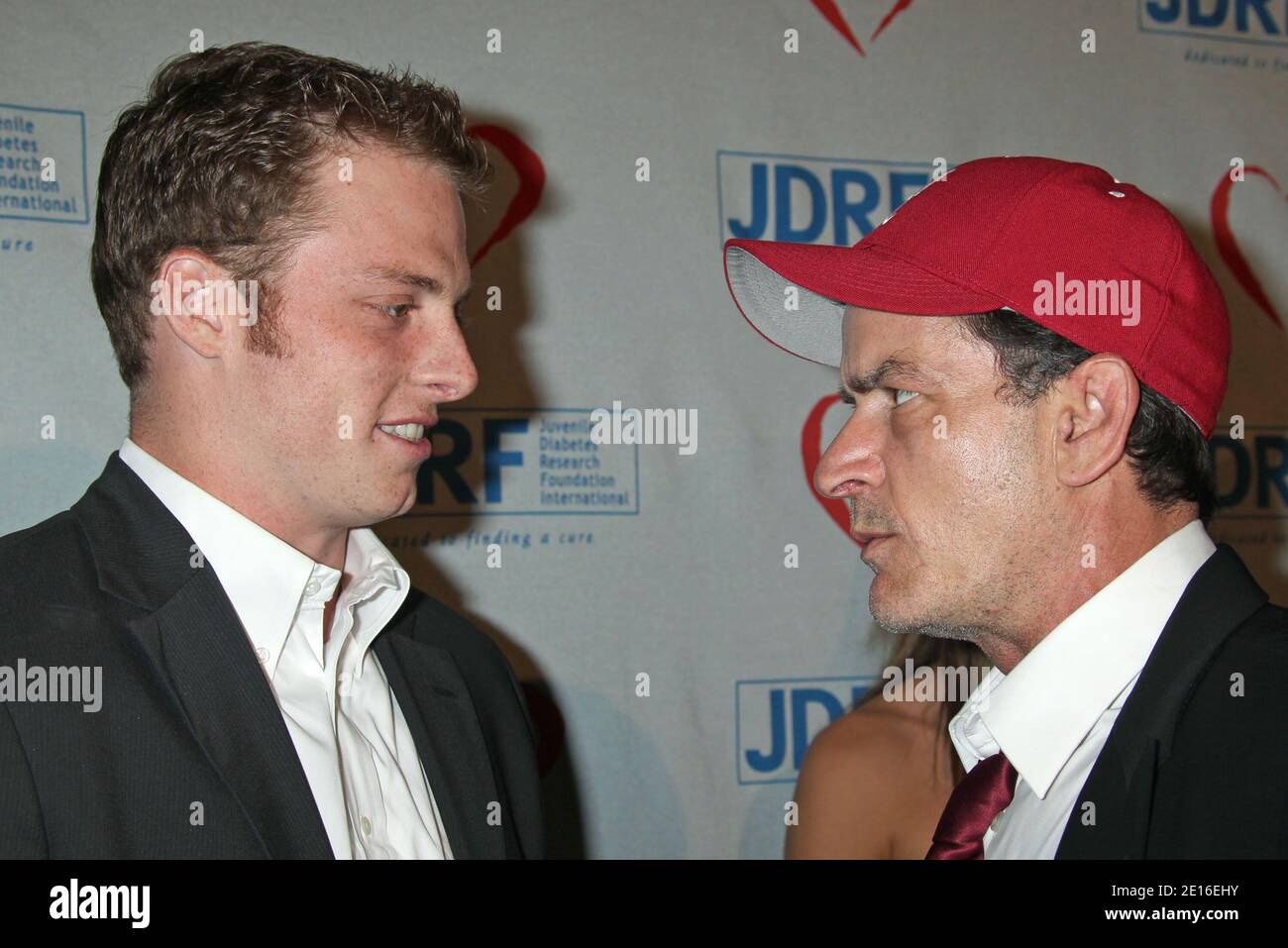 Greg McElroy, Charlie Sheen, JDRF's 8th Annual Gala - Finding a Cure: A ...