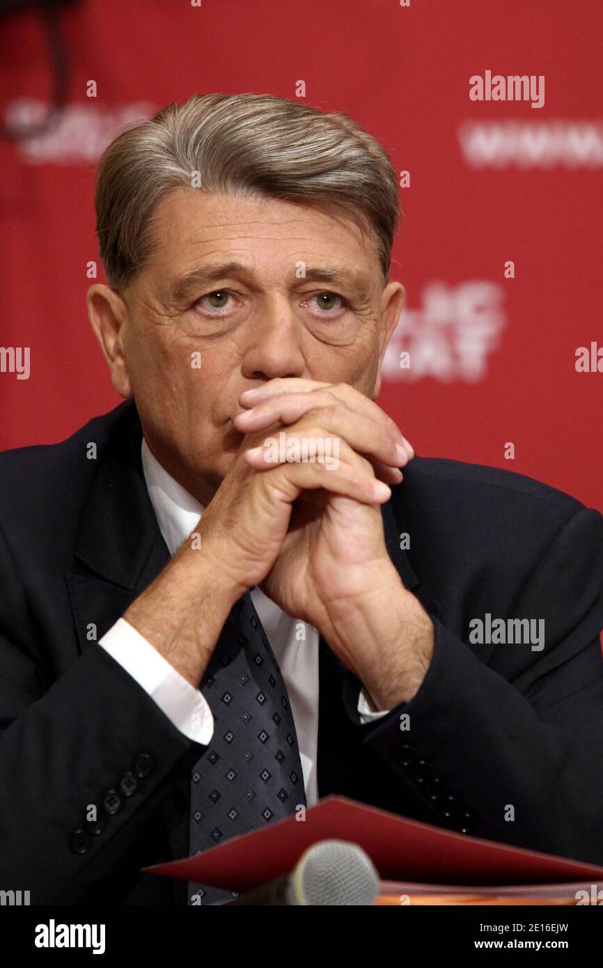 Alain Madelin ispictured during a day dedicated to the 30th Anniversary ...