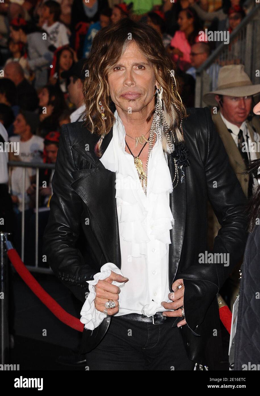 Steven Tyler attends the world premiere of Disney's Studios "Pirates Of ...