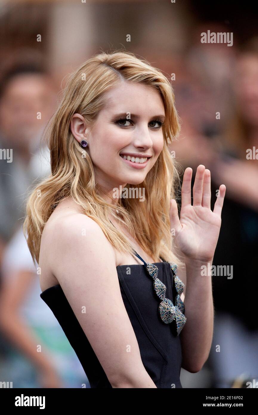 Emma Roberts attends the world premiere of Disney's Studios "Pirates Of ...