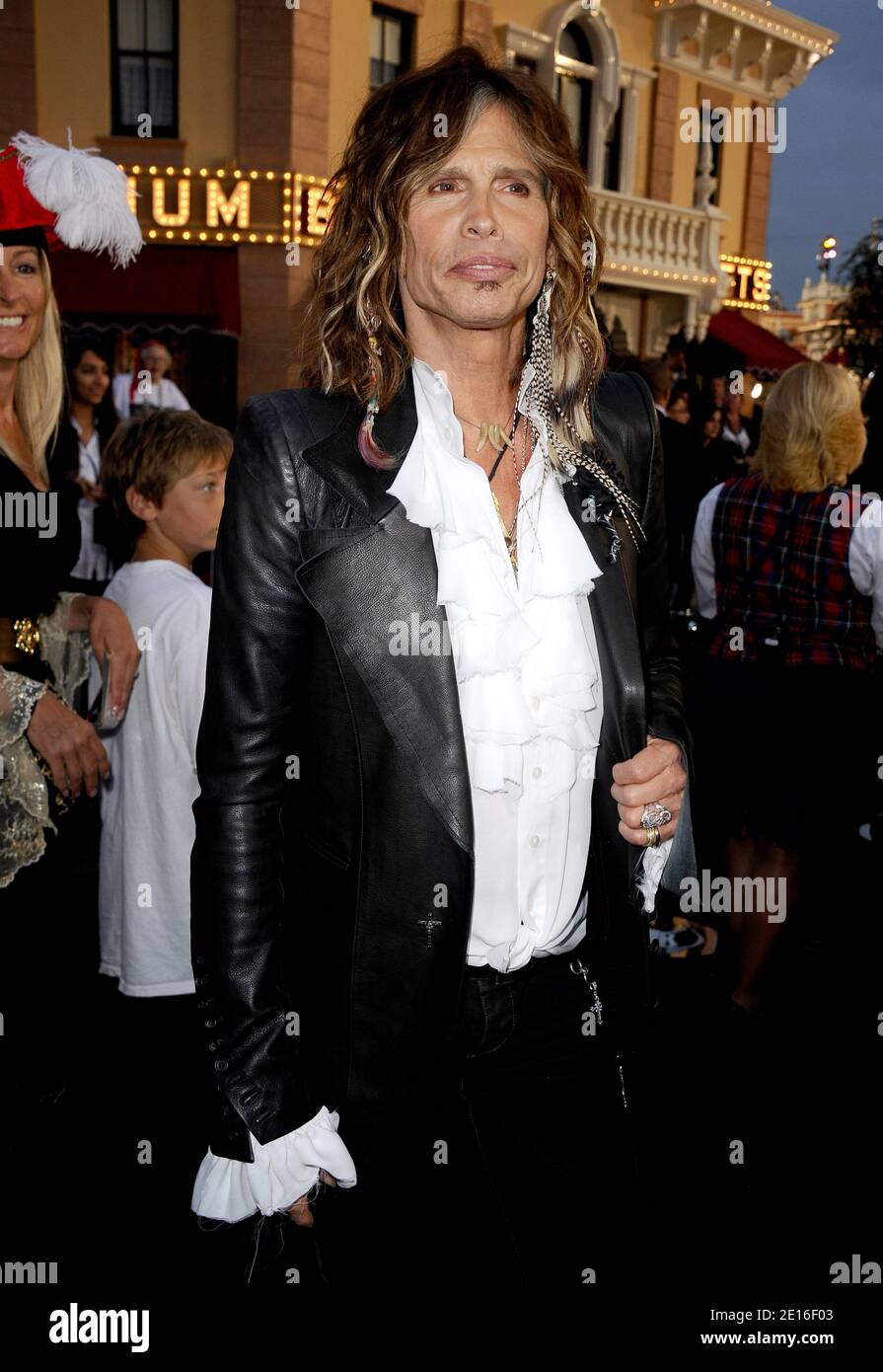 Steven Tyler attends the world premiere of Disney's Studios "Pirates Of ...