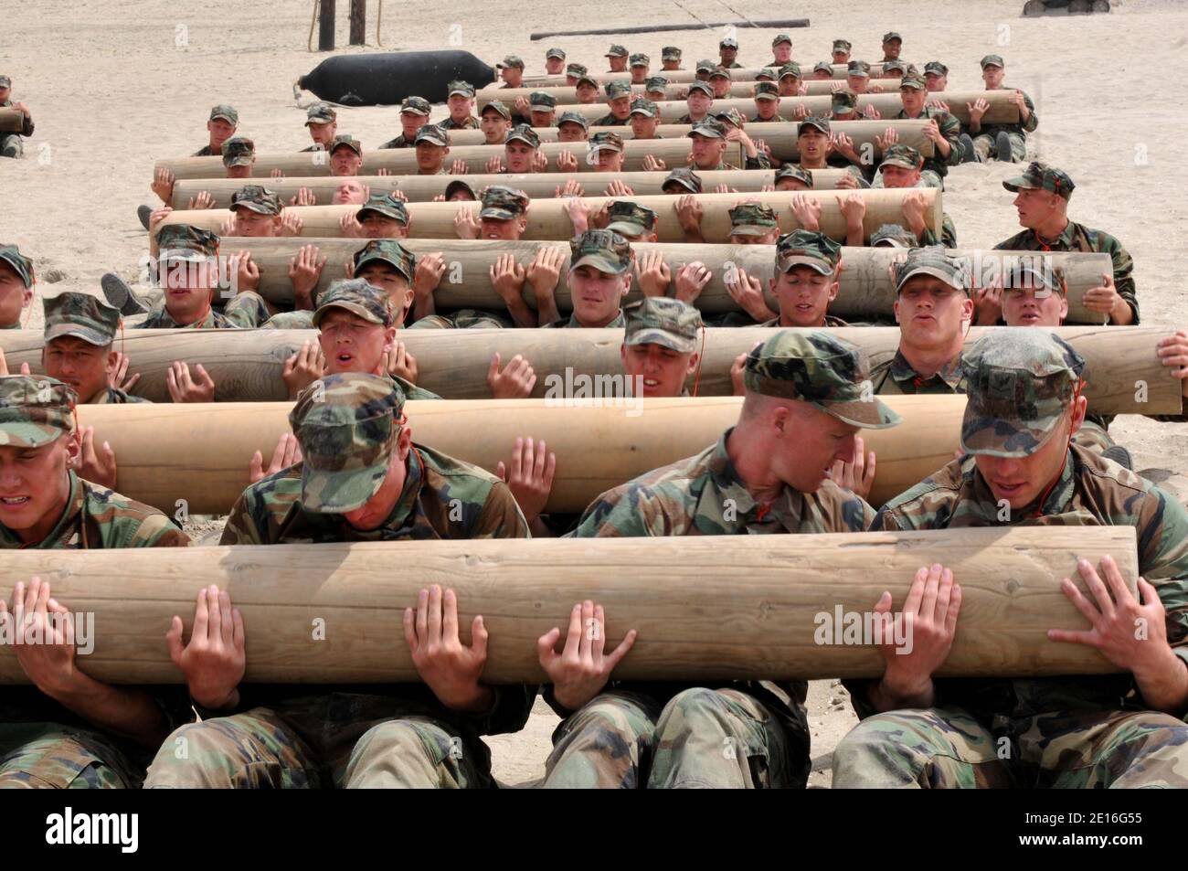 First Phase Basic Underwater Demolition/SEALs (BUD/S) candidates use ...