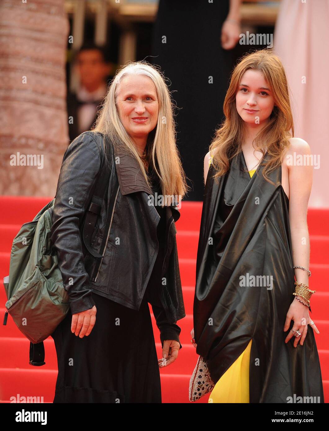 Jane Campion and daughter Alice arriving for the screening of 'Sleeping ...