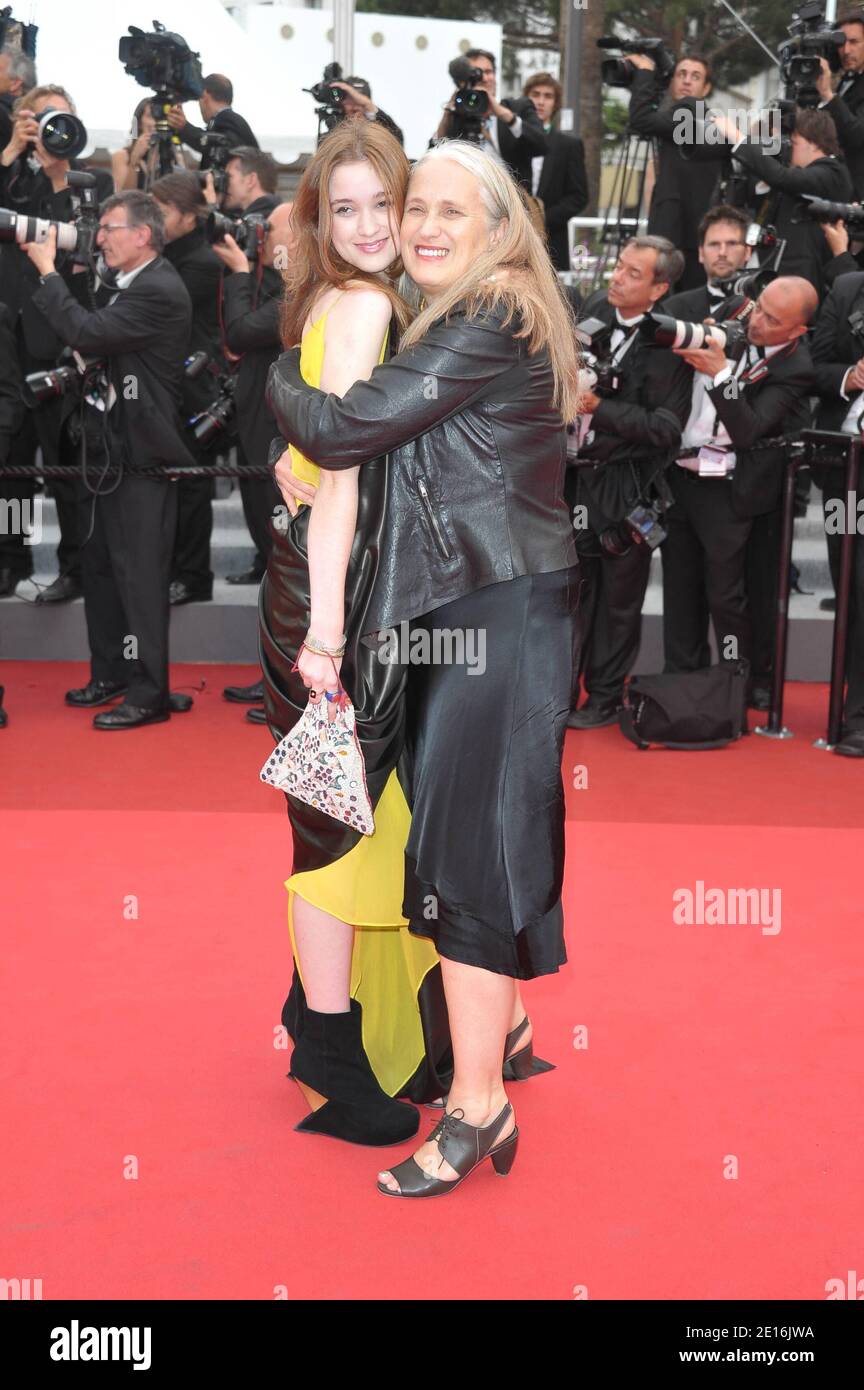 Jane Campion and daughter Alice arriving for the screening of 'Sleeping ...