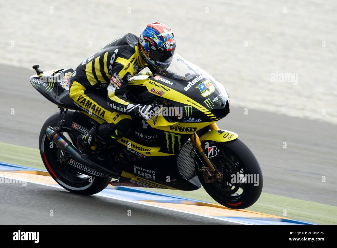 Colin edwards on the yamaha hi-res stock photography and images - Alamy