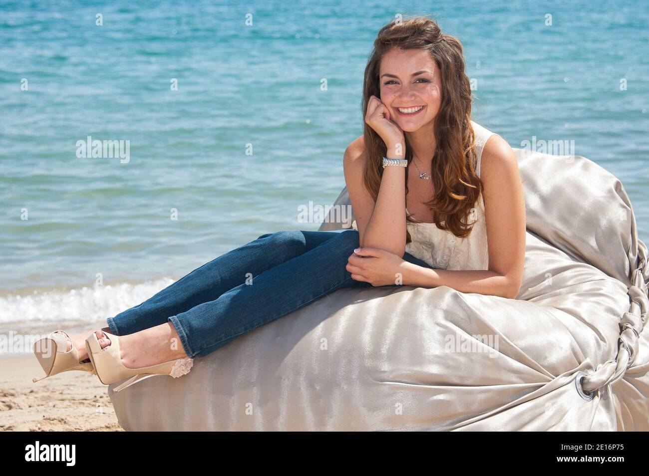 Allie Haze (Emmanuelle 3D) poses during the 64th Cannes International ...