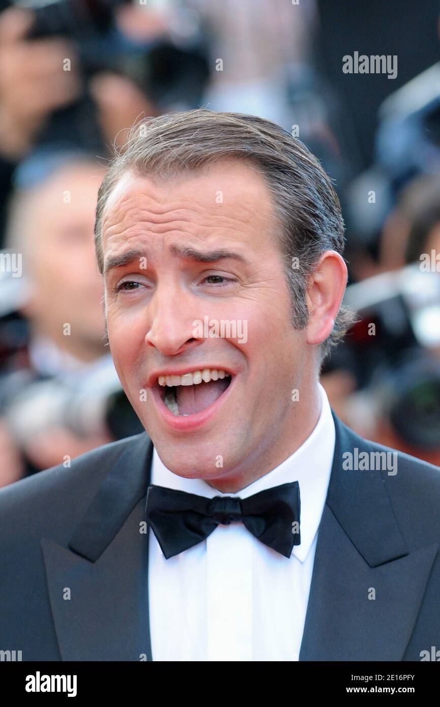 French actor Jean Dujardin arrives for the screening of 'The Artist' at ...