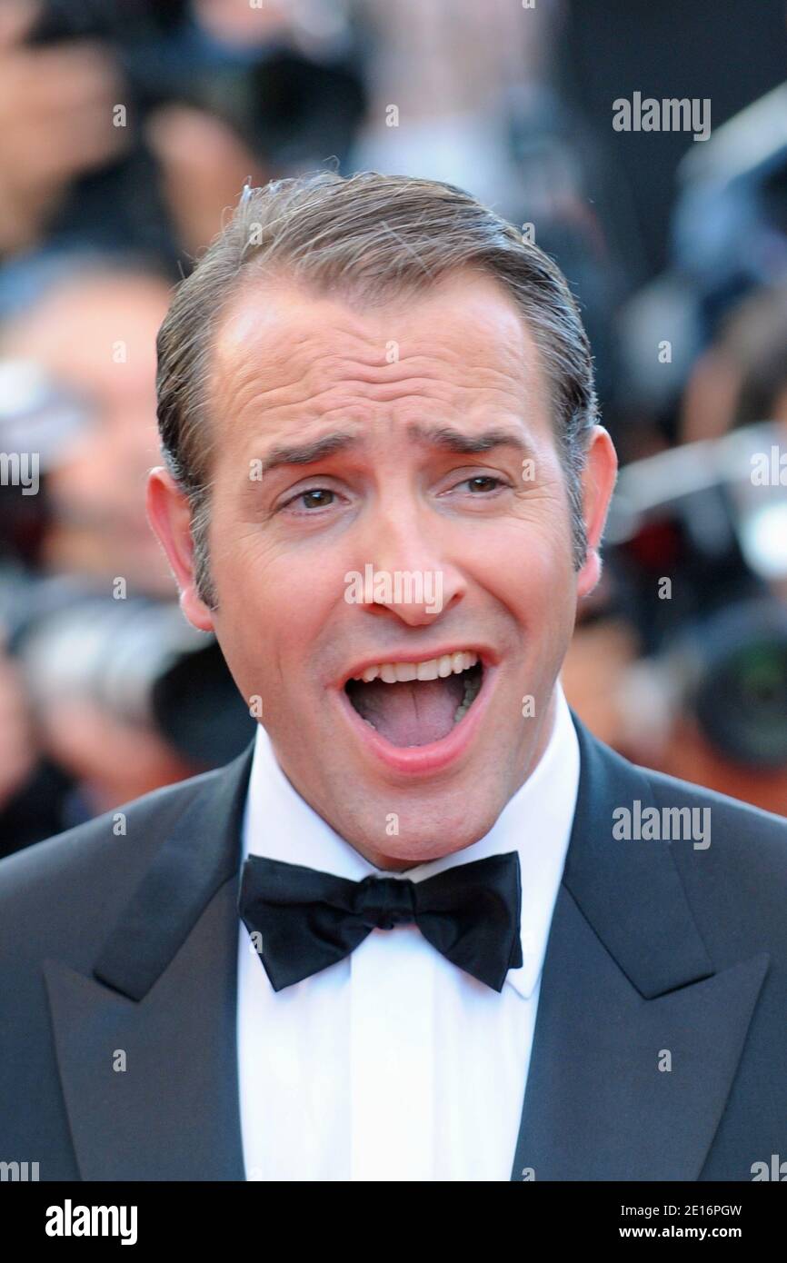 French actor Jean Dujardin arrives for the screening of 'The Artist' at ...