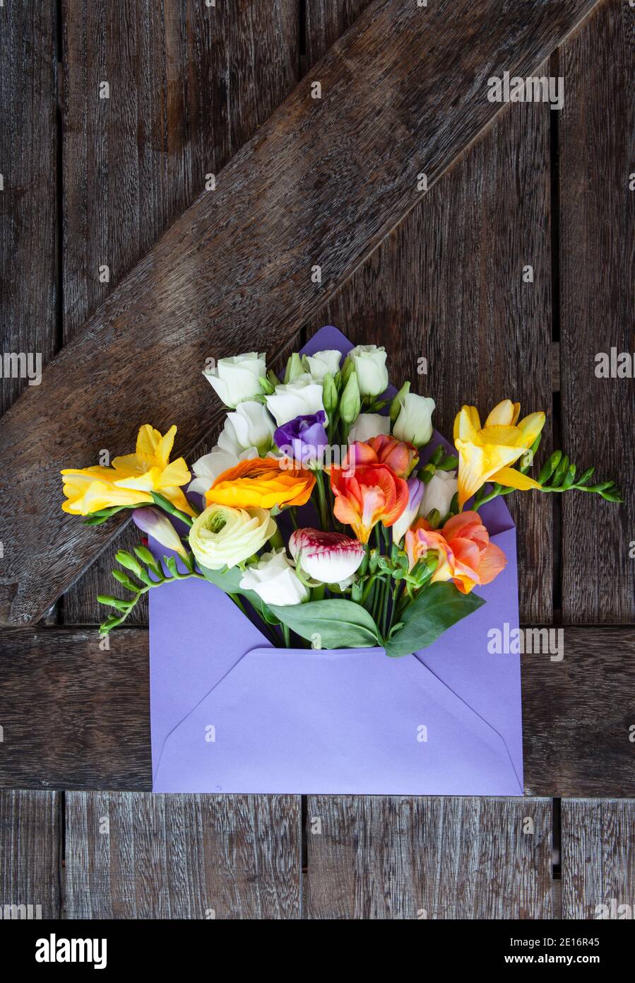 Colorful Spring Flowers Stock Photo - Alamy