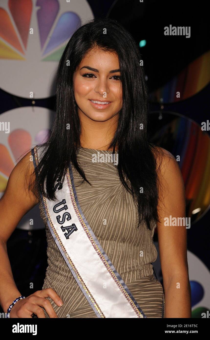 Miss USA Fakih Rima attends the 2011-2012 NBC Upfront Presentation ...