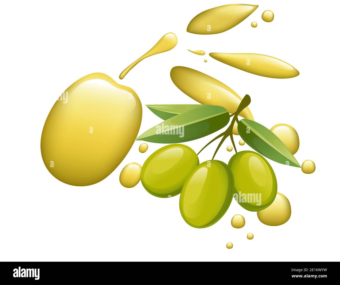 Wet juicy vegetables Stock Vector Images - Alamy
