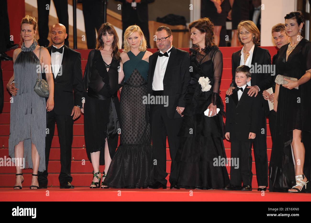 The Cast arriving for the screening of the film 'Melancholia' directed ...