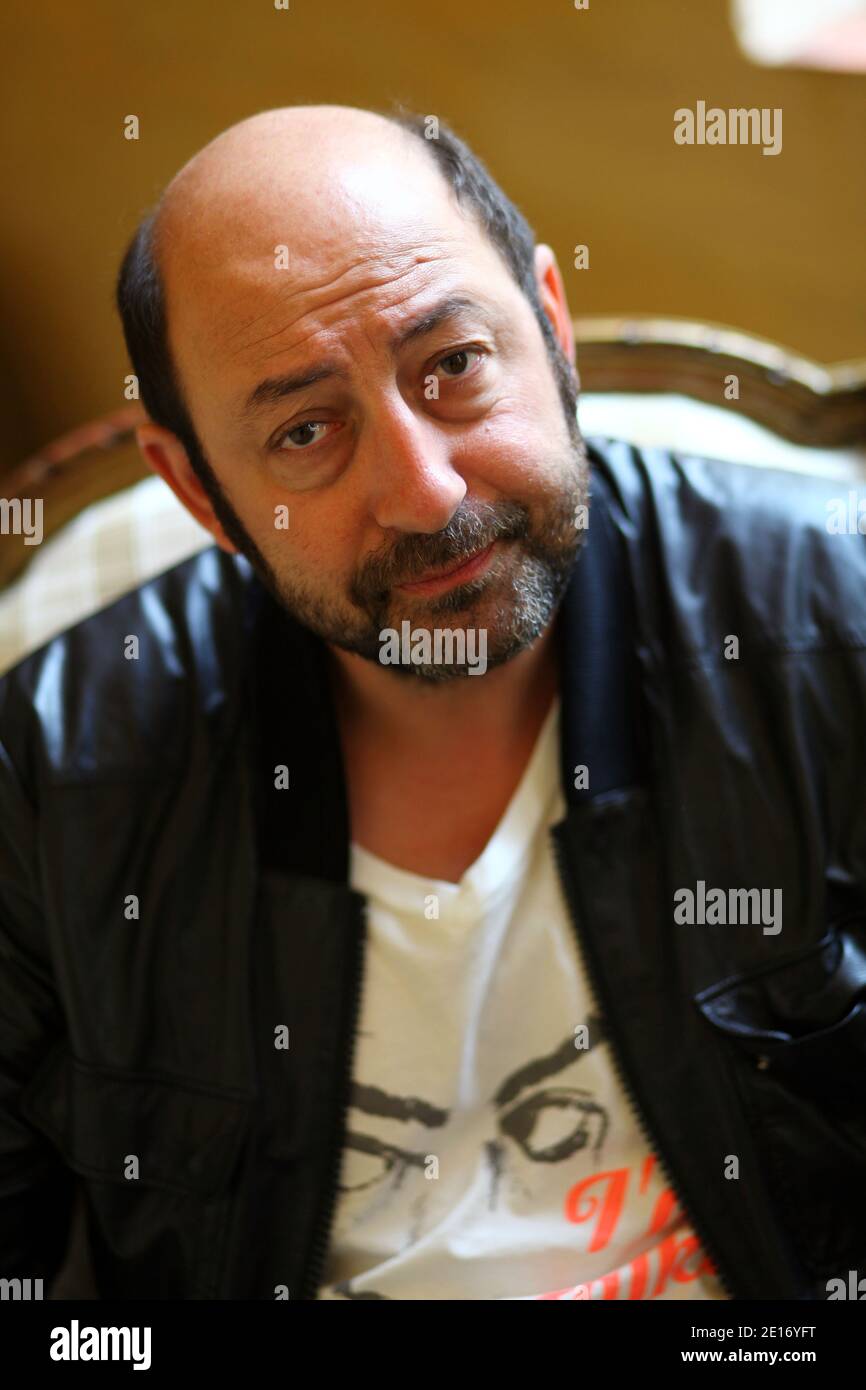 French actor Kad Merad photocall in Lille, northern France, May 19 ...