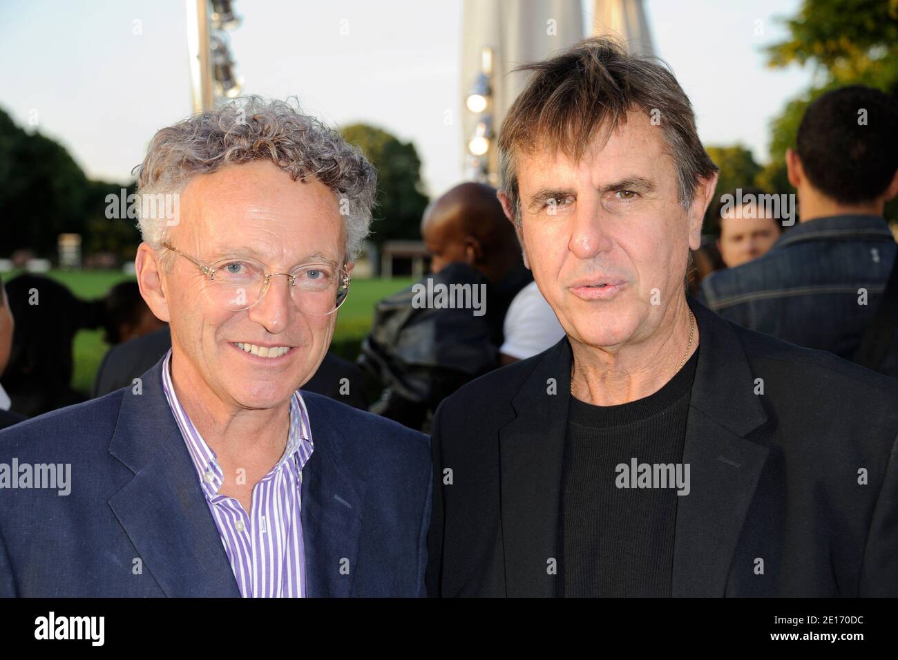 Nelson Monfort and Patrick Simpson Jones attend the launching party of ...