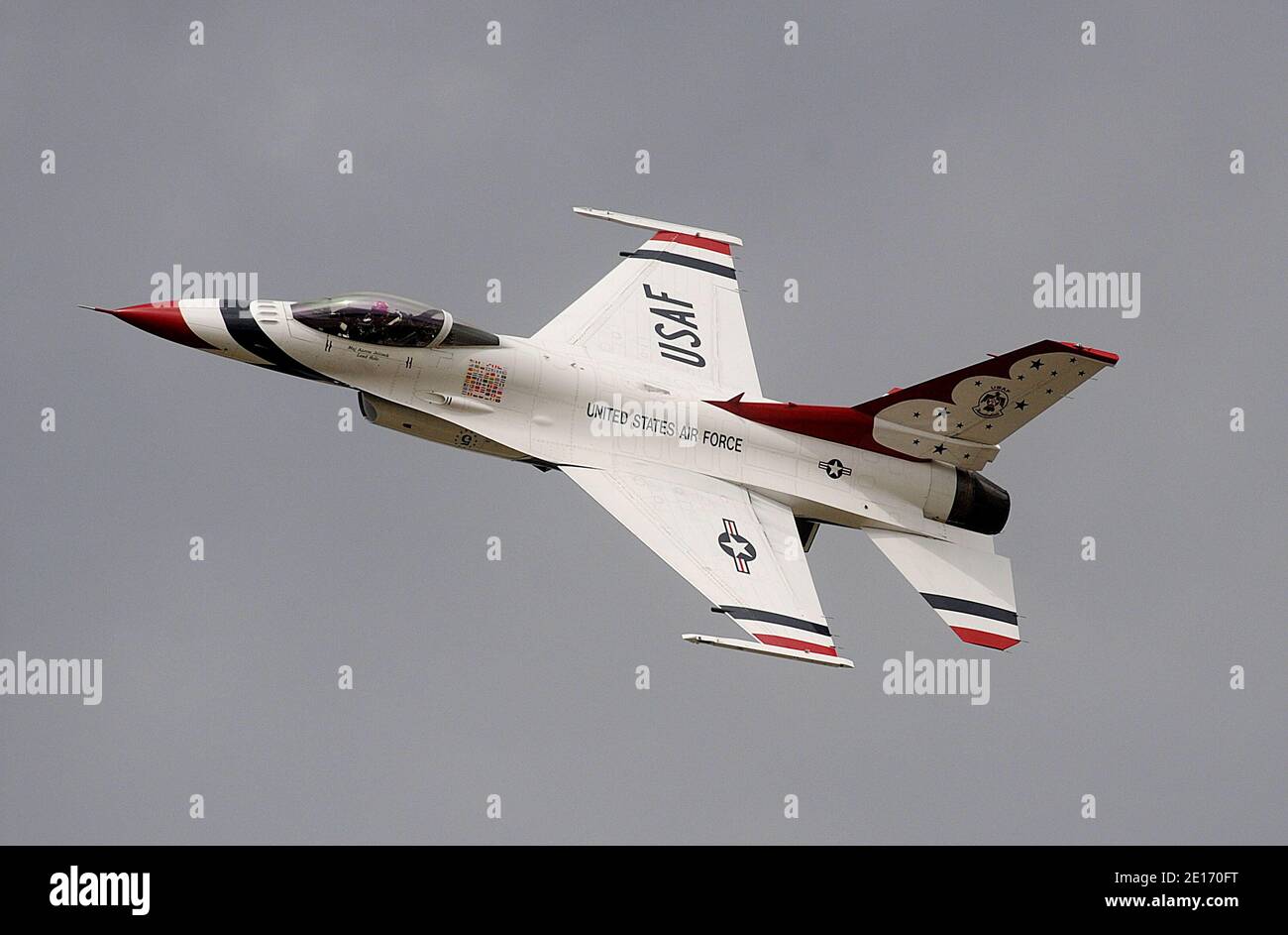 The U.S Air Force Thunderbirds squadron use alternative fuel, unprecedented for any Department ...