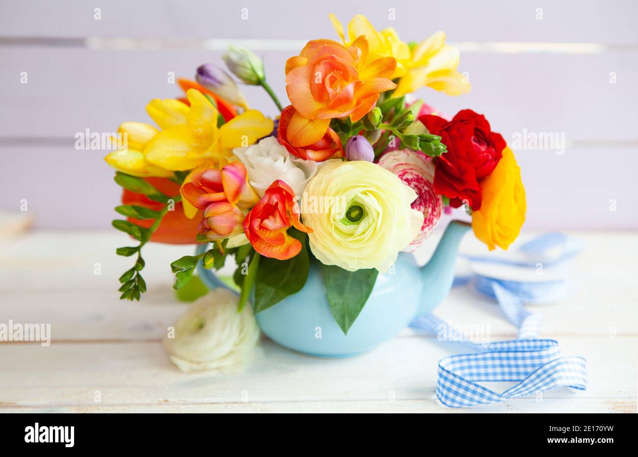 Colorful Spring Flowers Stock Photo - Alamy