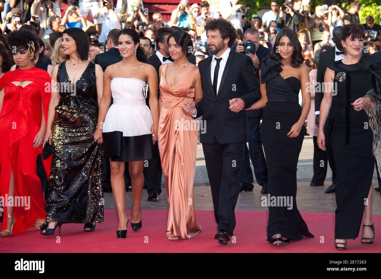 Casts members arriving for the screening of the film 'The Source ...
