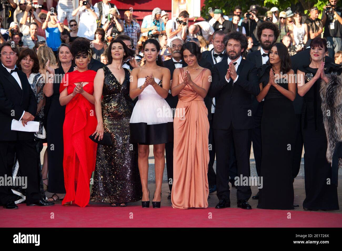 Casts members arriving for the screening of the film 'The Source ...