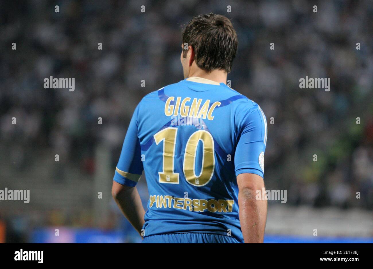 Olympique de Marseille's Andre-Pierre Gignac during the Frencg First ...