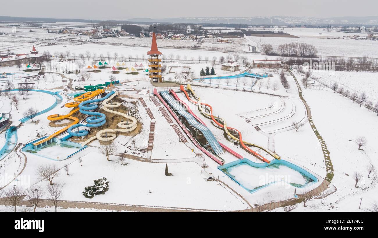 Aerial waterparks hi-res stock photography and images - Alamy