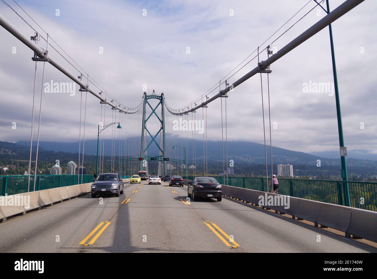 The Lions Gate Bridge, opened in 1938 and officially known as the First ...