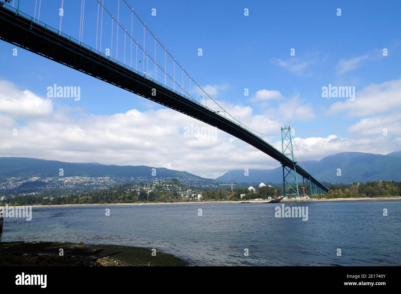 The Lions Gate Bridge, opened in 1938 and officially known as the First ...