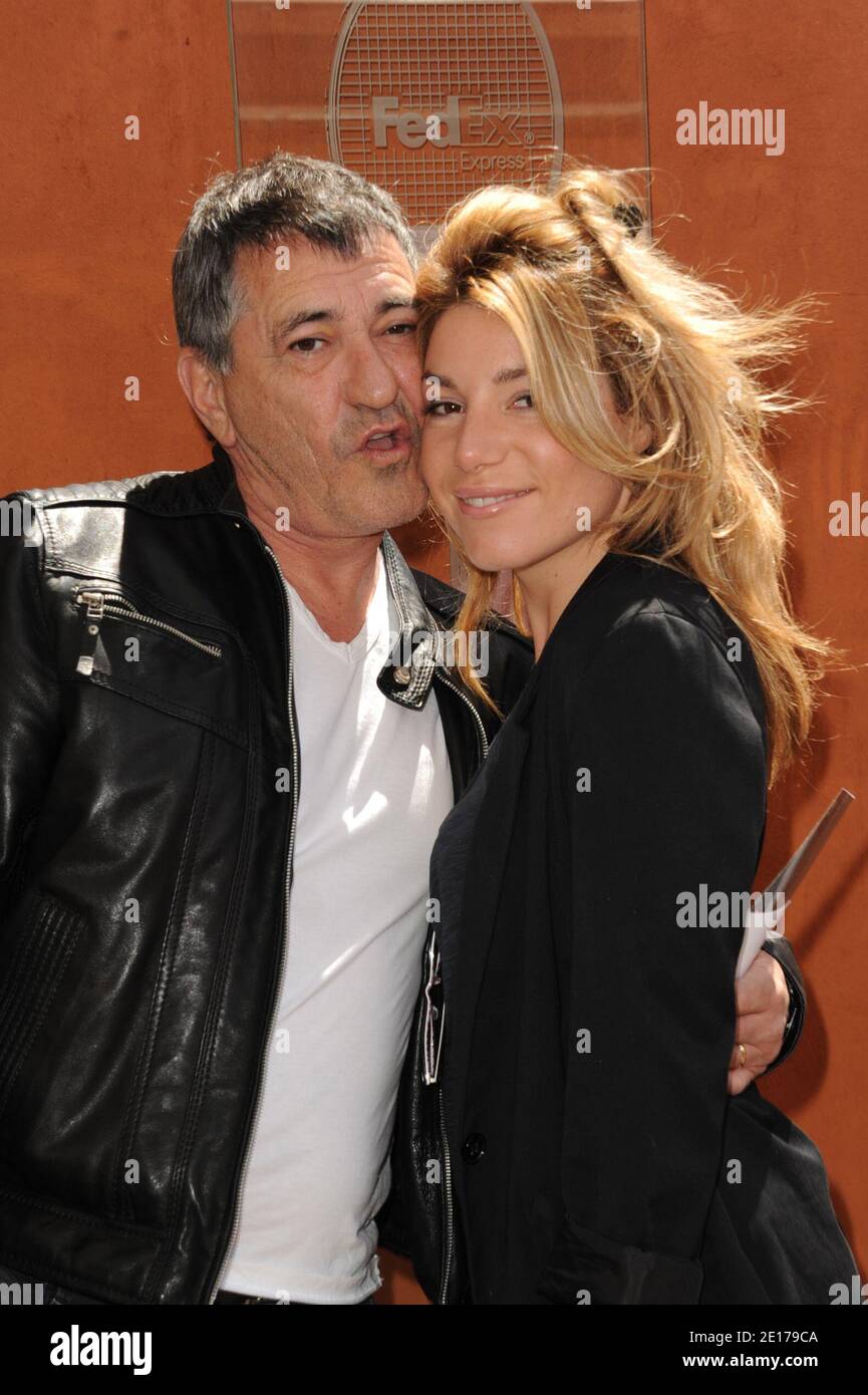 Jean-Marie Bigard attending the French Tennis Open 2011 at Roland ...