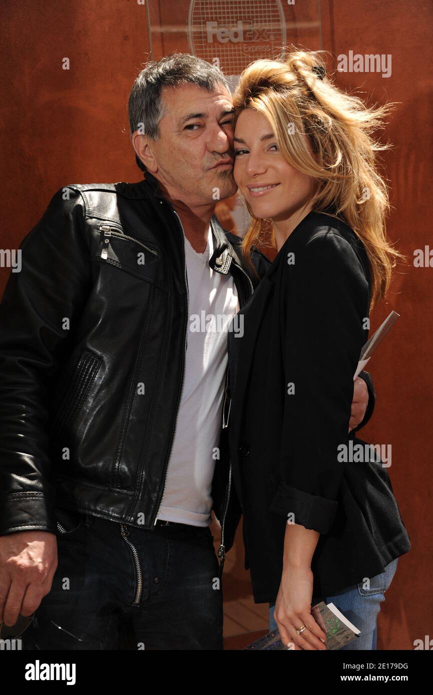 Jean-Marie Bigard attending the French Tennis Open 2011 at Roland ...