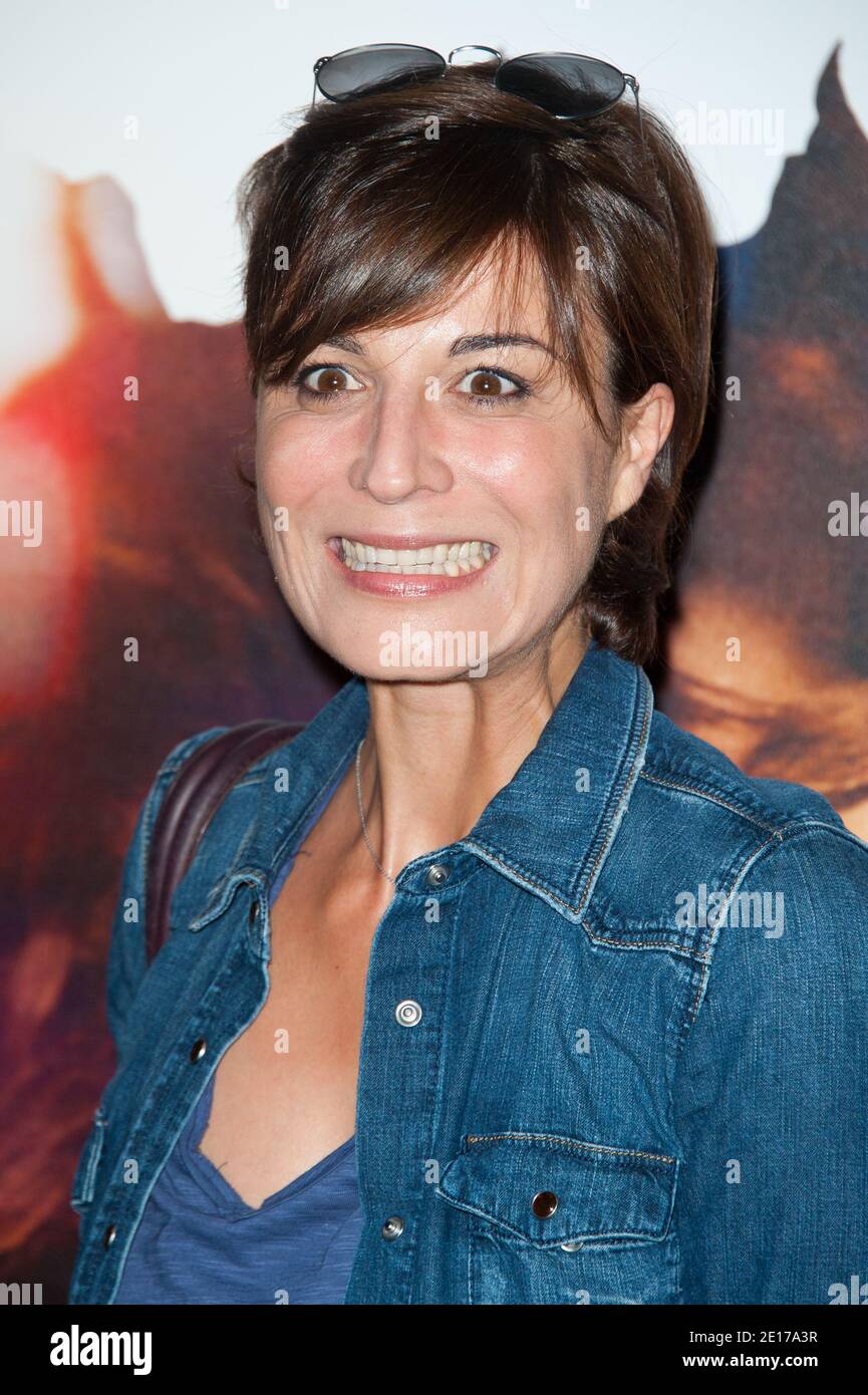 Helene Medigue attending the premiere of the movie 'Un baiser papillon ...