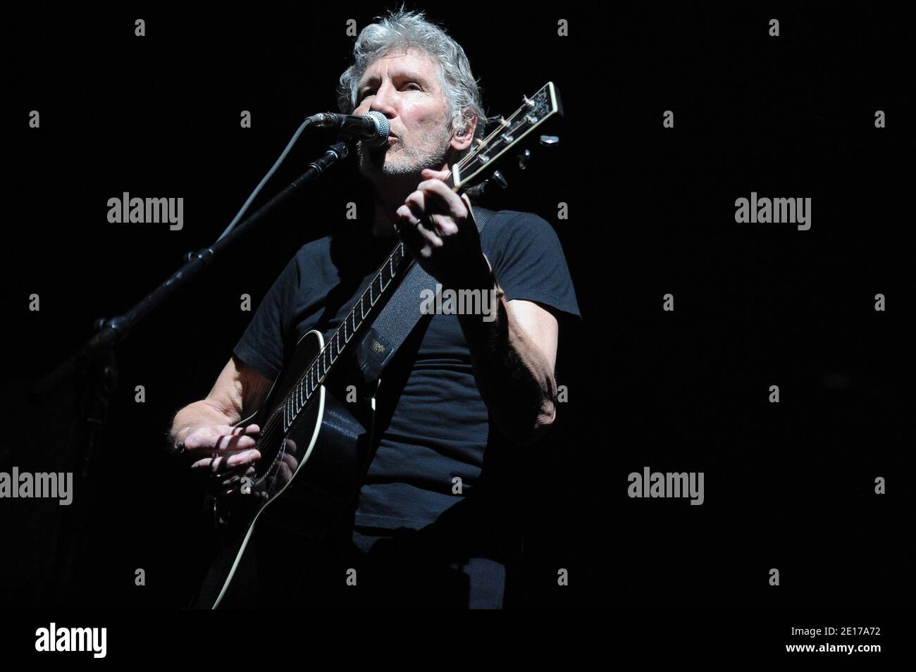 Roger Waters, founding member of the rock band Pink Floyd, performs the ...