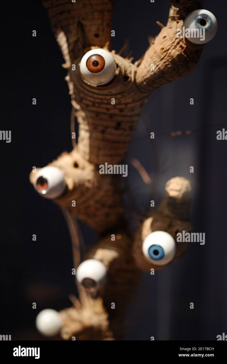 The Tim Burton's exhibition at the Lacma in Los Angeles, California on ...